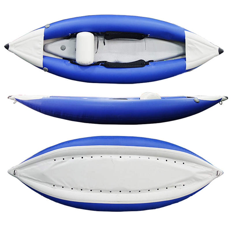 One Person Inflatable Canoe Kayak with Removable Deck from China ...